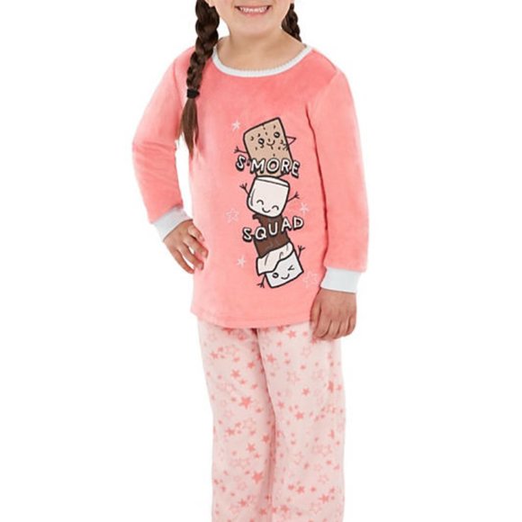 Member's Mark | Pajamas | Members Mark Girls 4 Piece Fleece Pj Set ...